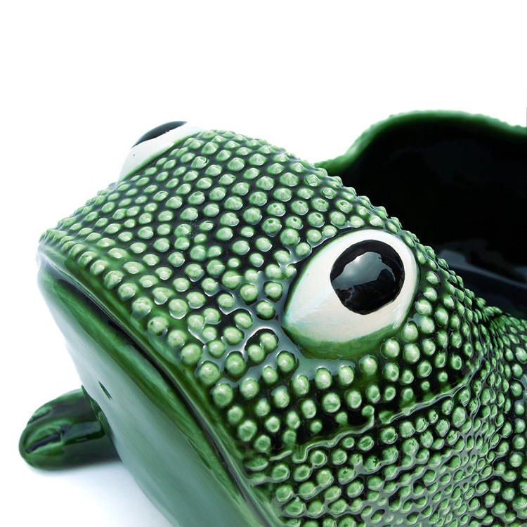 Large Ceramic Frog Cachepot | Casa Branca