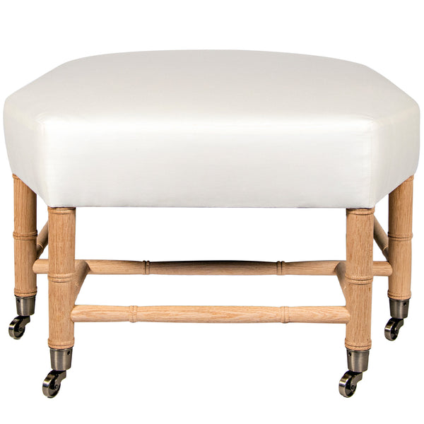 Brighton Octagonal Ottoman | Casa Branca